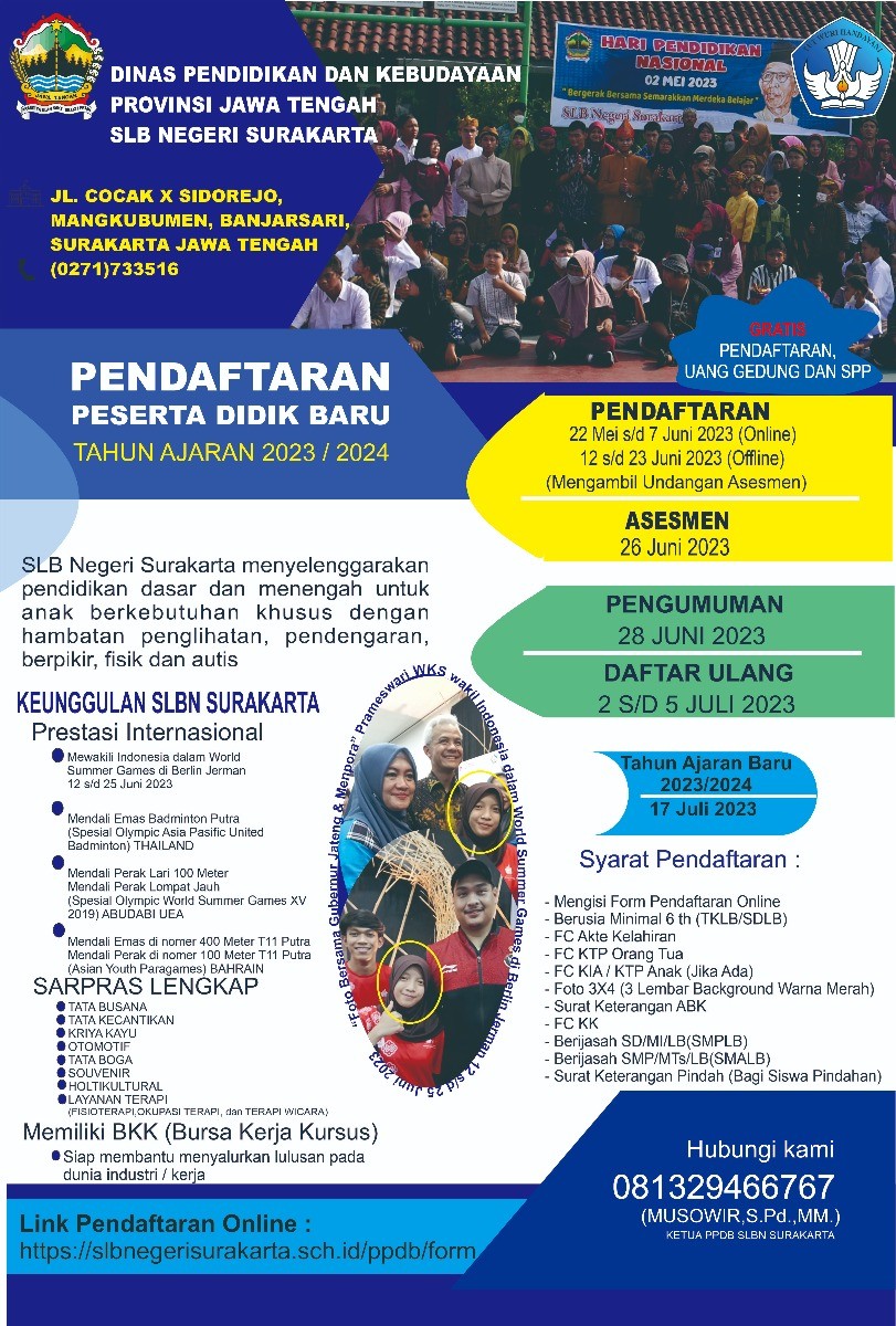 Ppdb Slb Negeri Surakarta